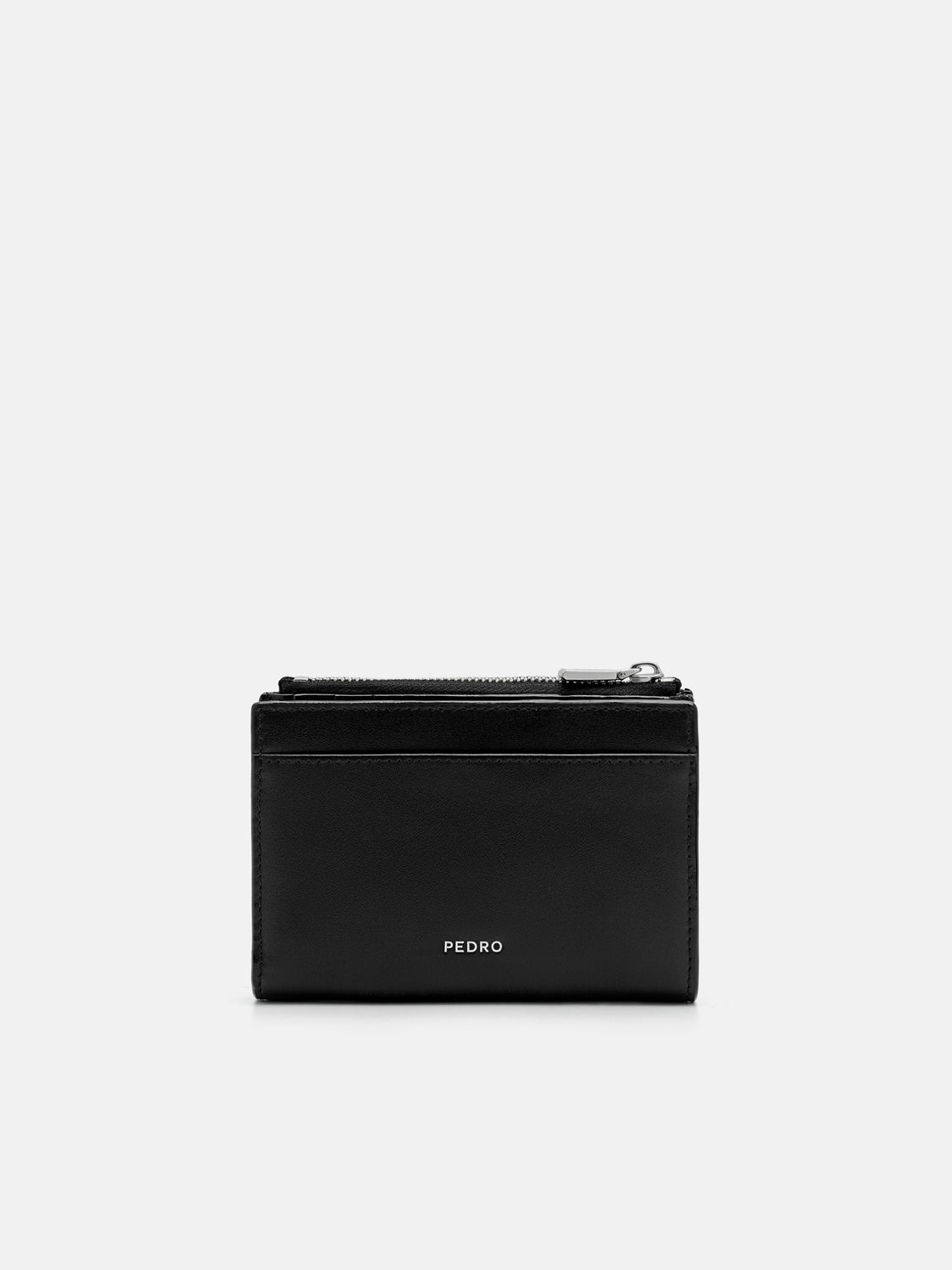 PEDRO Icon Leather Bi-Fold Wallet - Black – Khit Zay
